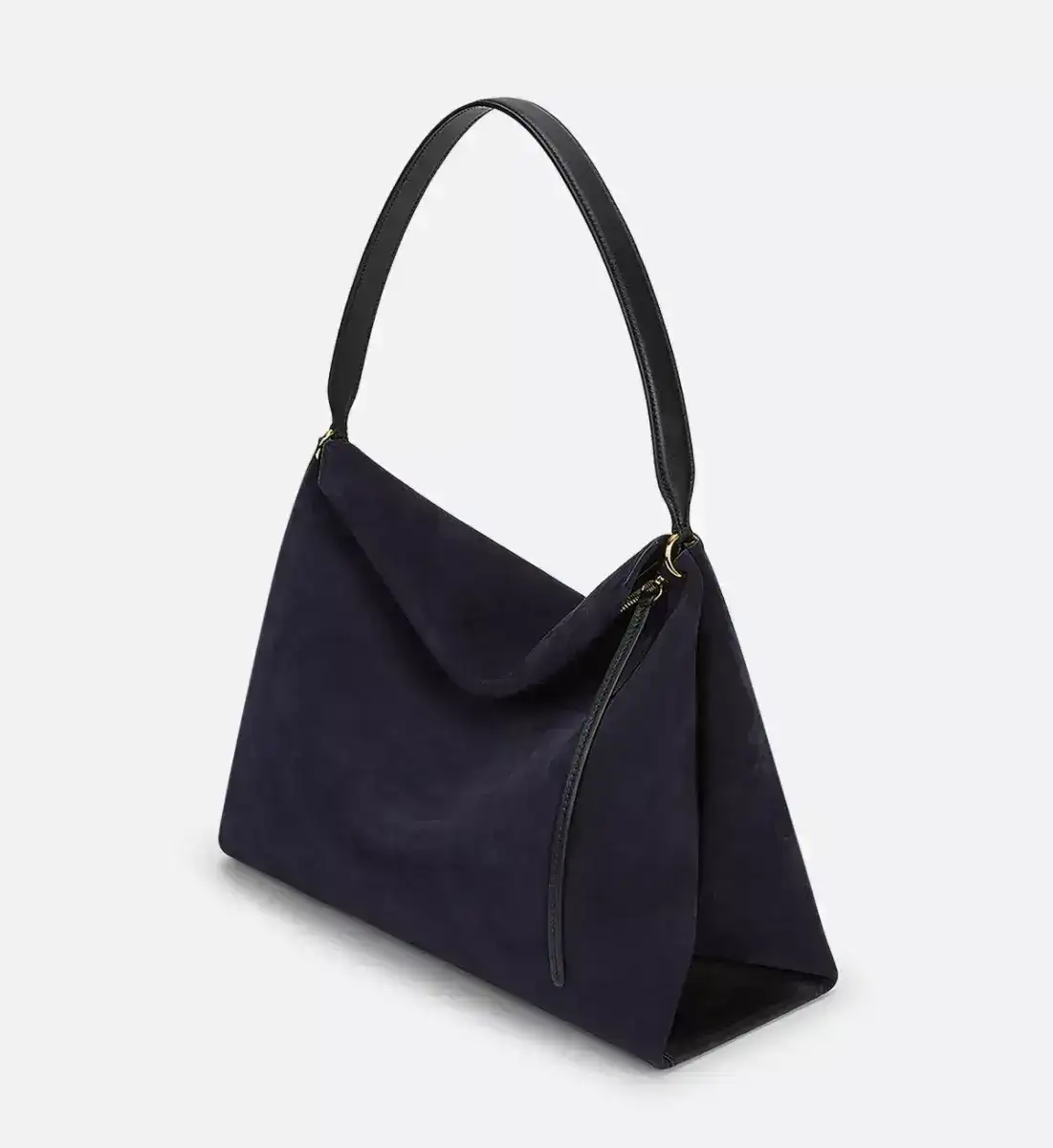 Wandler Bags | Penelope Tote Orion Suede / Black | Derksen & Derksen